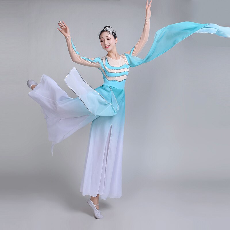 Hanfu classical dance costume female adult fan dan... – Vicedeal