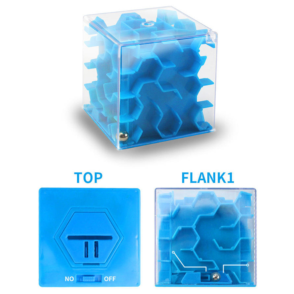 3D Cube Puzzle Maze Piggy Bank Toy Mobile Game Box... – Grandado