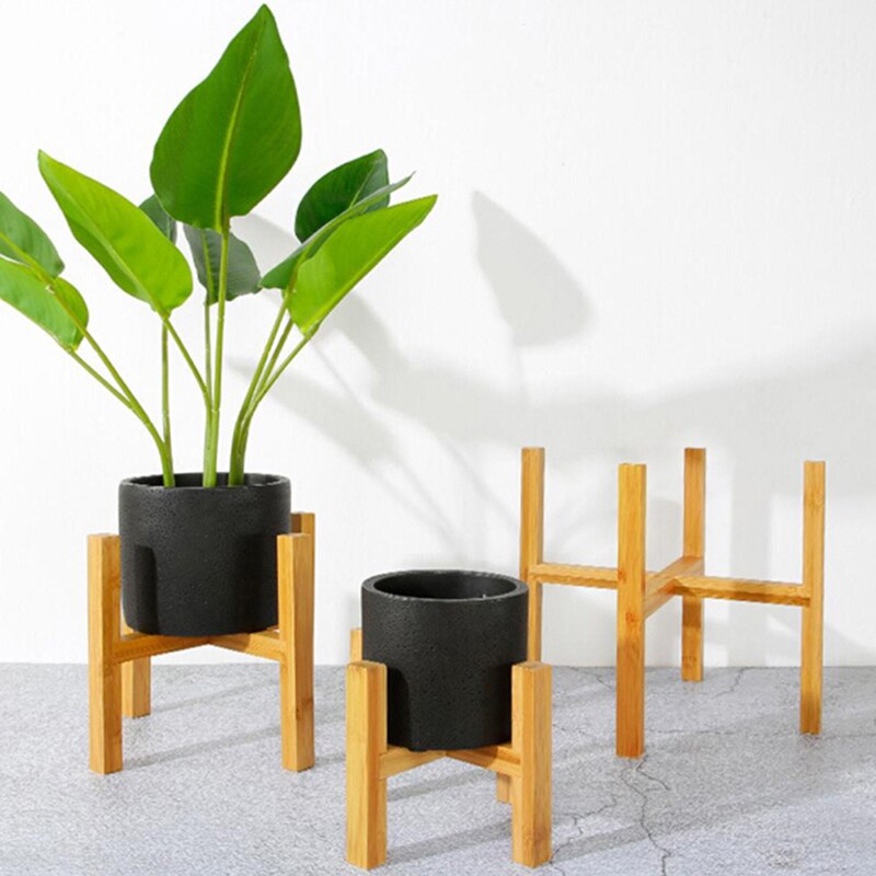 Duurzaam Hout Planter Pot Trays Bloempot Rek Sterk... – Grandado