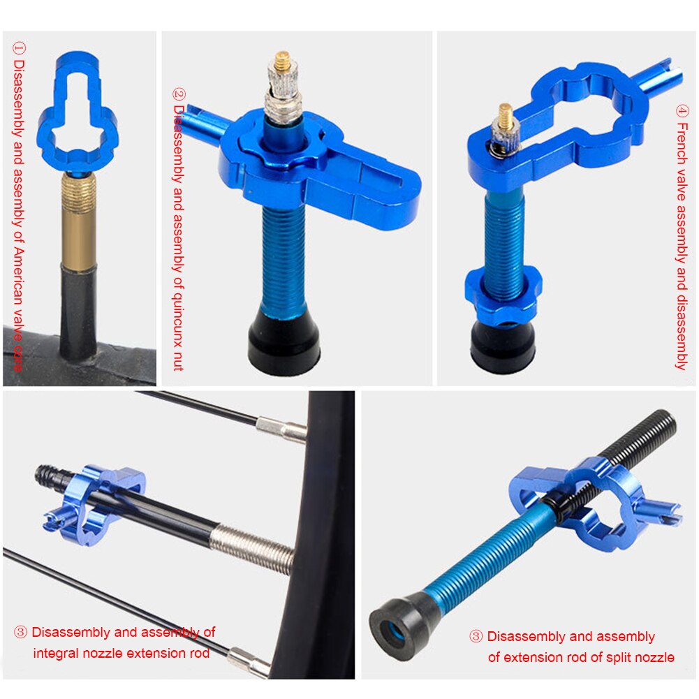 VXM 2pcs Air Wheels Gas Nozzle Tube Tool Mountain ... – Vicedeal