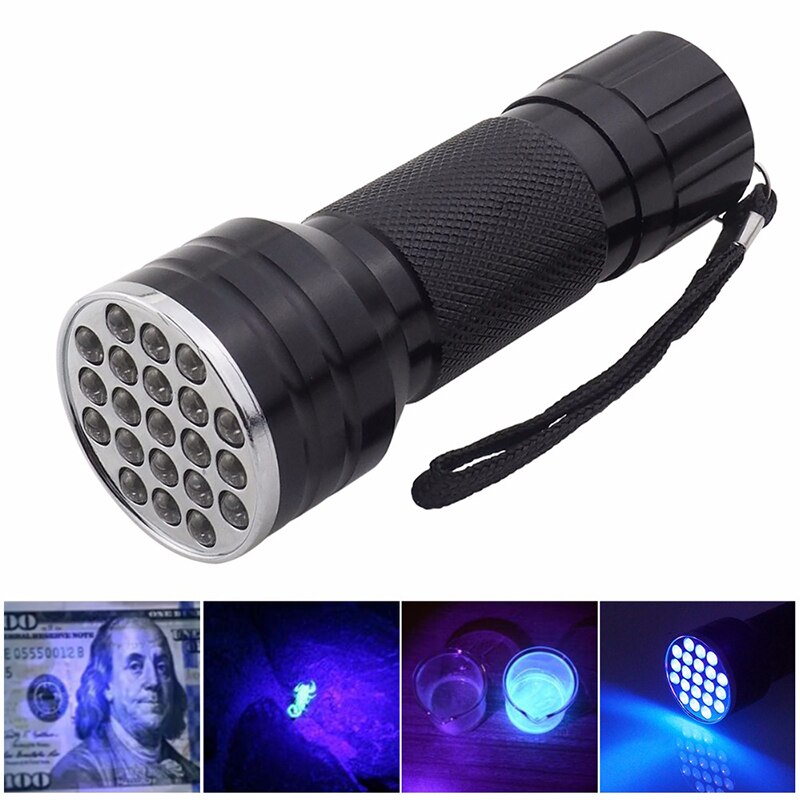 51LED UV Light 395-400nm LED UV Flashlight torch l... – Grandado