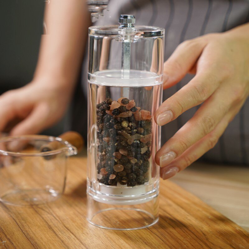 Acrylic salt mill, pepper mill, manual pepper mill... – Vicedeal