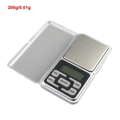 Mini balanza digital de bolsillo 0,01g 200g 500g b... – Grandado