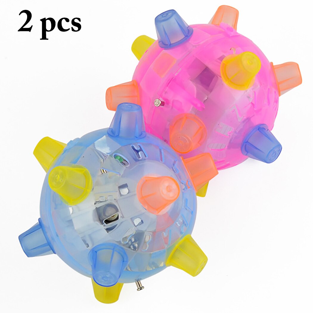2 STUKS Huisdier Muziek Bal Speelgoed Knipperende ... – Vicedeal