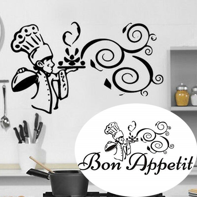 DIY Dining Cook Removable Room Quote Wall Stickers... – Vicedeal