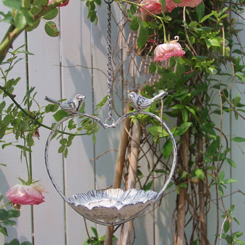 hand craft retro rustic metal bird feeder ideas – Grandado
