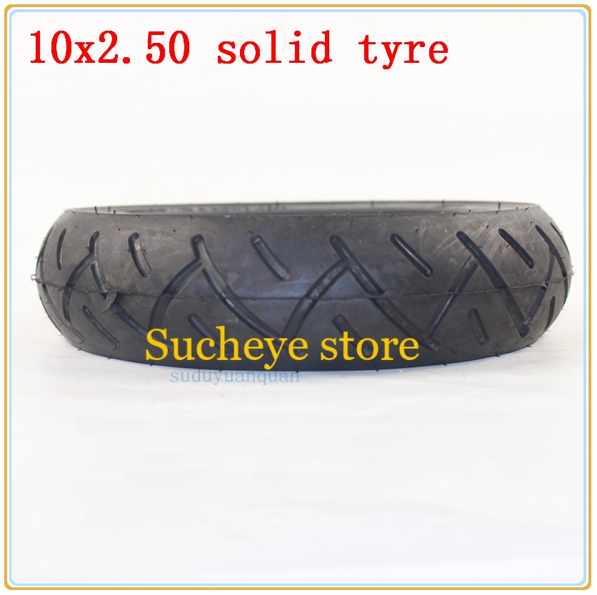 10x2.50 solid tire tubeless for Quick 3 ZERO 10X I... – Grandado