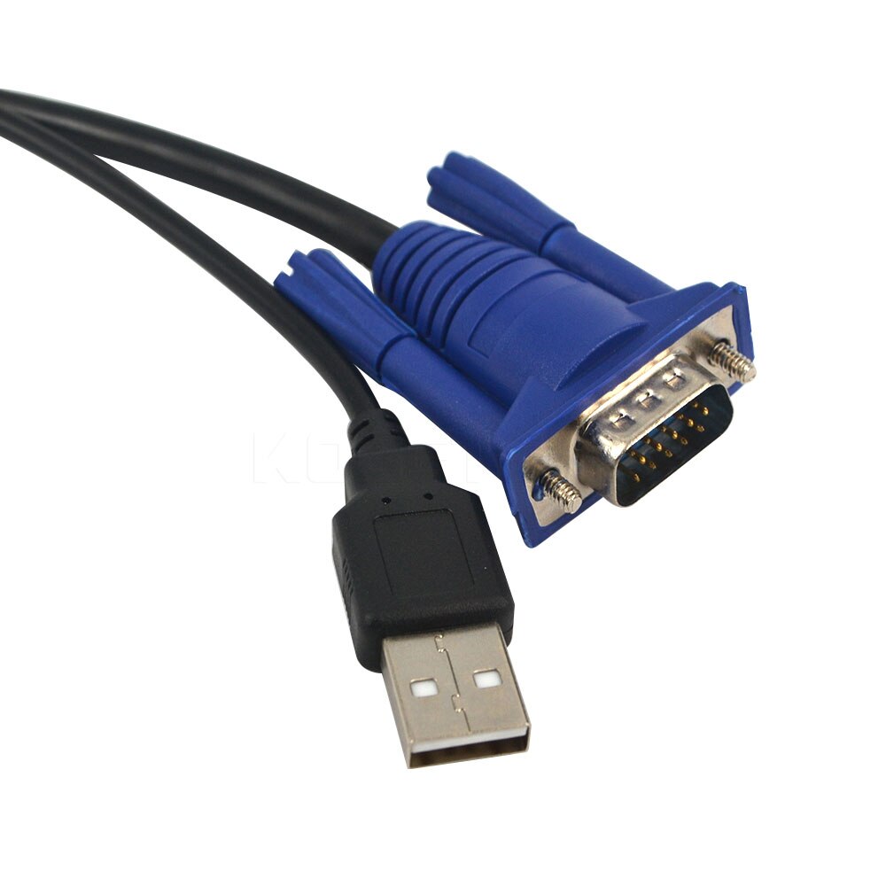 1.5m USB 2.0 Type A to B KVM VGA Switch USB Cable ... – Grandado