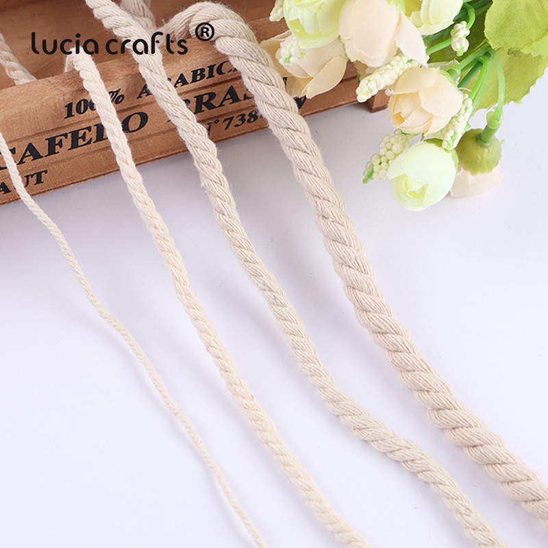2/3/5/8mm Cotton Rope Twisted Cord Rope Lanyard Fi... – Vicedeal