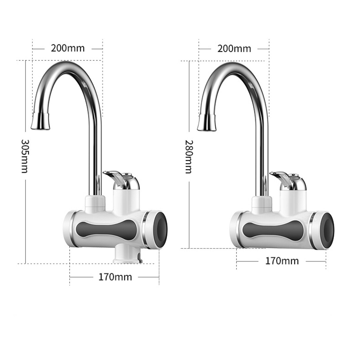 3000W Elektrische Keuken Boiler Tap Instant Water ... – Vicedeal