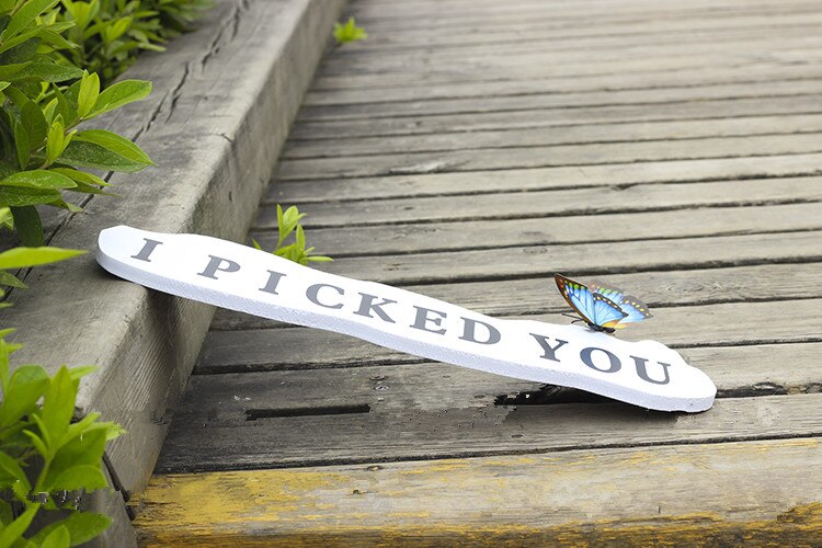 " I Picked You " Funny Photo Props Weddi... – Grandado