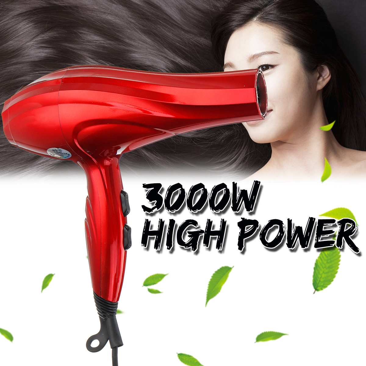 220V 3000W Electric Hair Blow Dryer Blower Diffuse... – Vicedeal