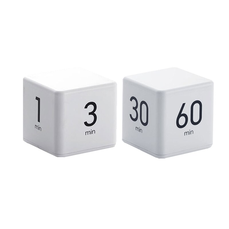 Cube LED Timer for Cooking Shower Study Alarm Cloc... – Vicedeal