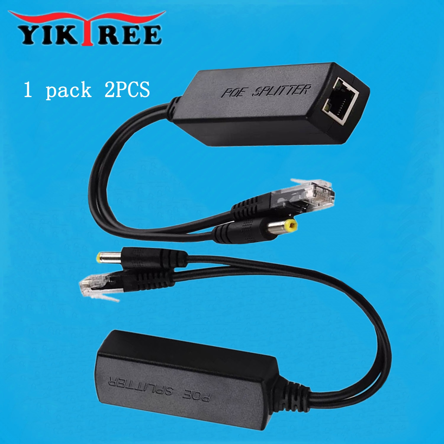 1 pack 2PCS 15W Active PoE Splitter Power Over Eth... – Grandado