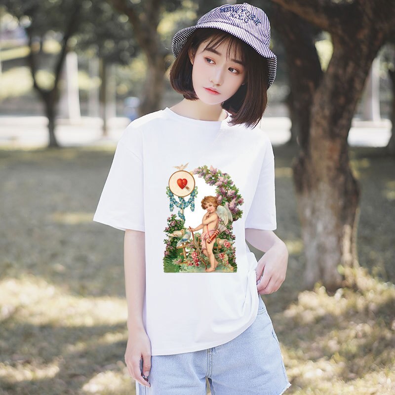 Angel -gestempeld doek patch met Chaozhou Klasse E... – Vicedeal