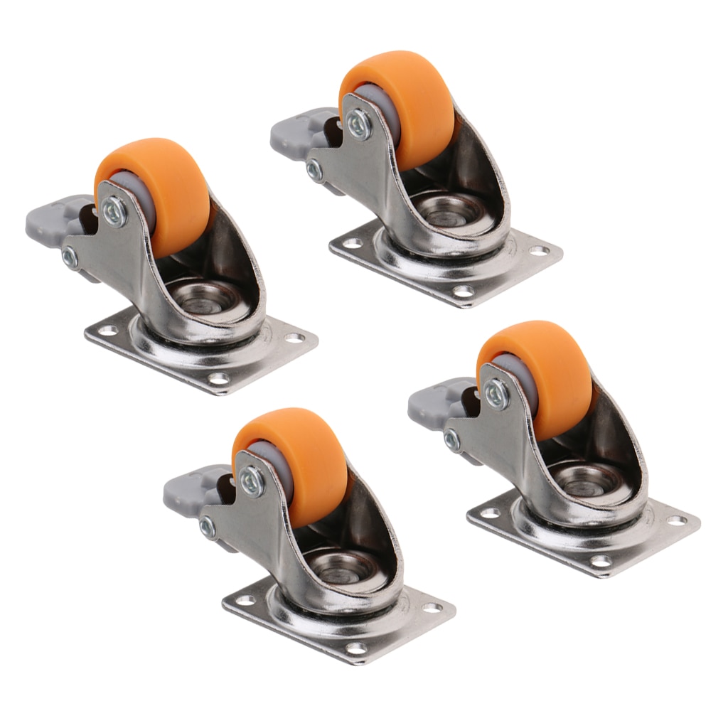 4Pcs 1inch 13KG Stem Castor Wheels Trolley Caster ... – Grandado