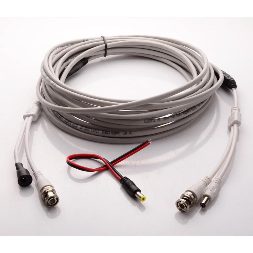 10 Metre Hazır CCTV Kamera Kablosu 12 Volt – Grandado