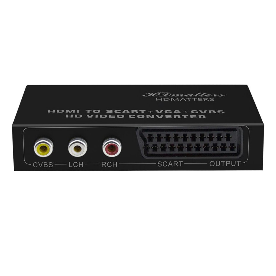 HDMI to Scart VGA AV converter Splitter HDMI in to... – Grandado