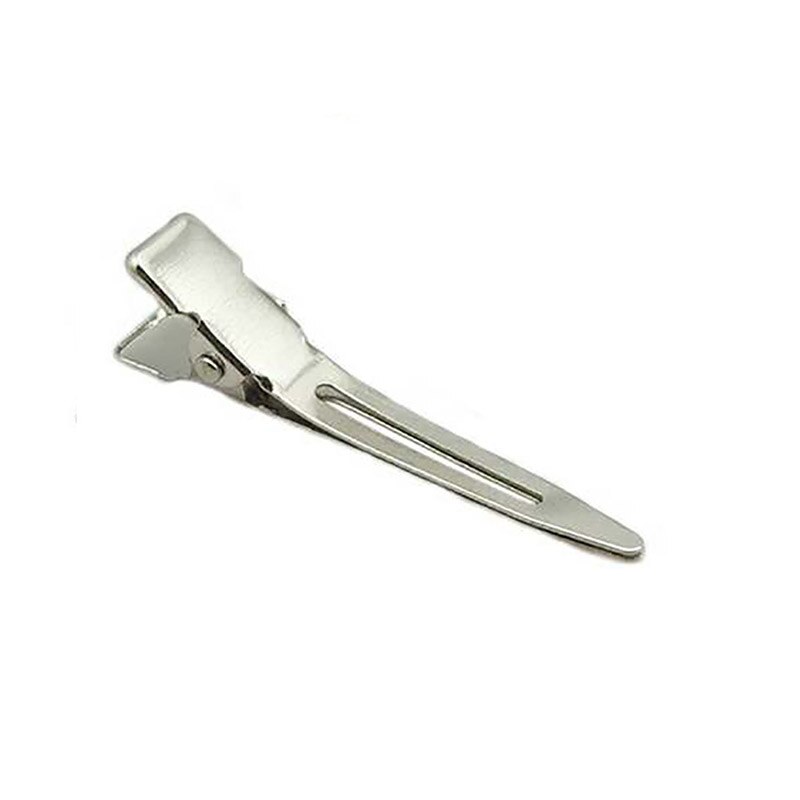 50pcs Silver Crocodile Alligator Duckbill Clips Ha... – Grandado