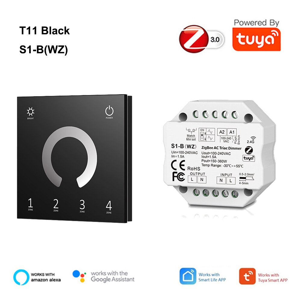 Tuya Zigbee AC Triac LED Dimmer Switch 110V 220V W... – Grandado