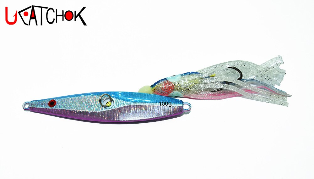 100g Inchiku Japanese style luminous lead jigs rig... – Grandado