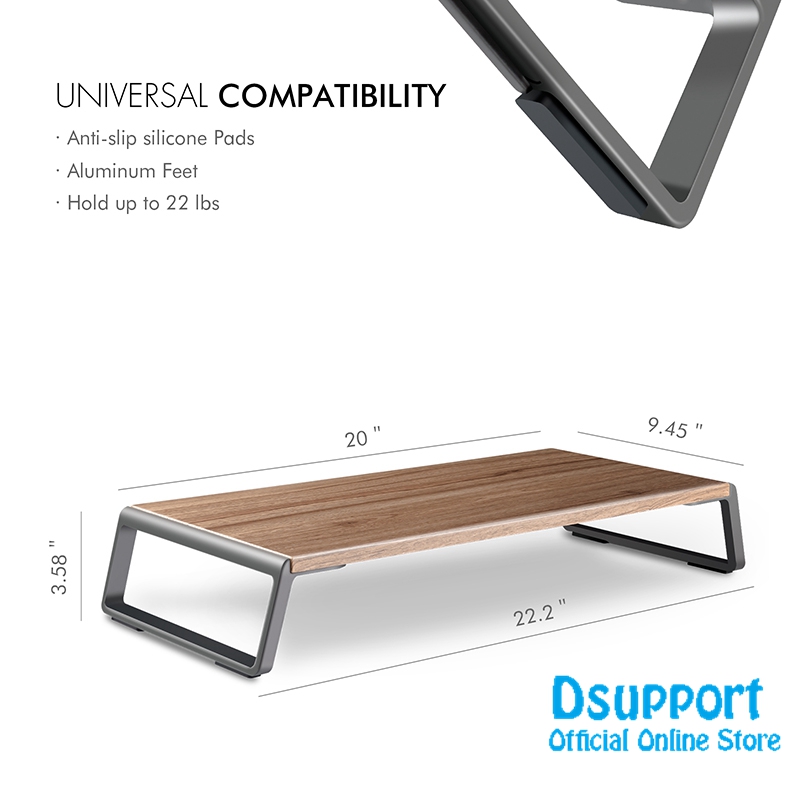 Desk Monitor/Notebook/Laptop Stand Space Bar anti-... – Grandado