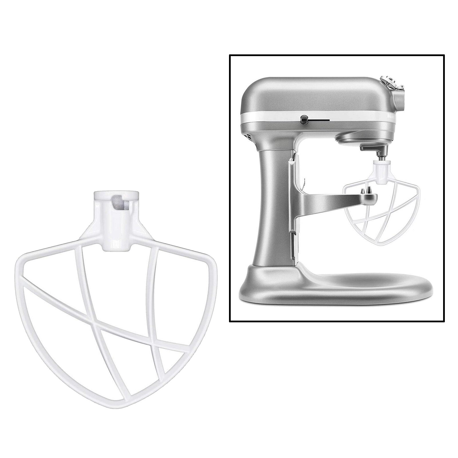 Kitchen Aid Flat Beater Coated Aluminum Stand Mixe... – Vicedeal