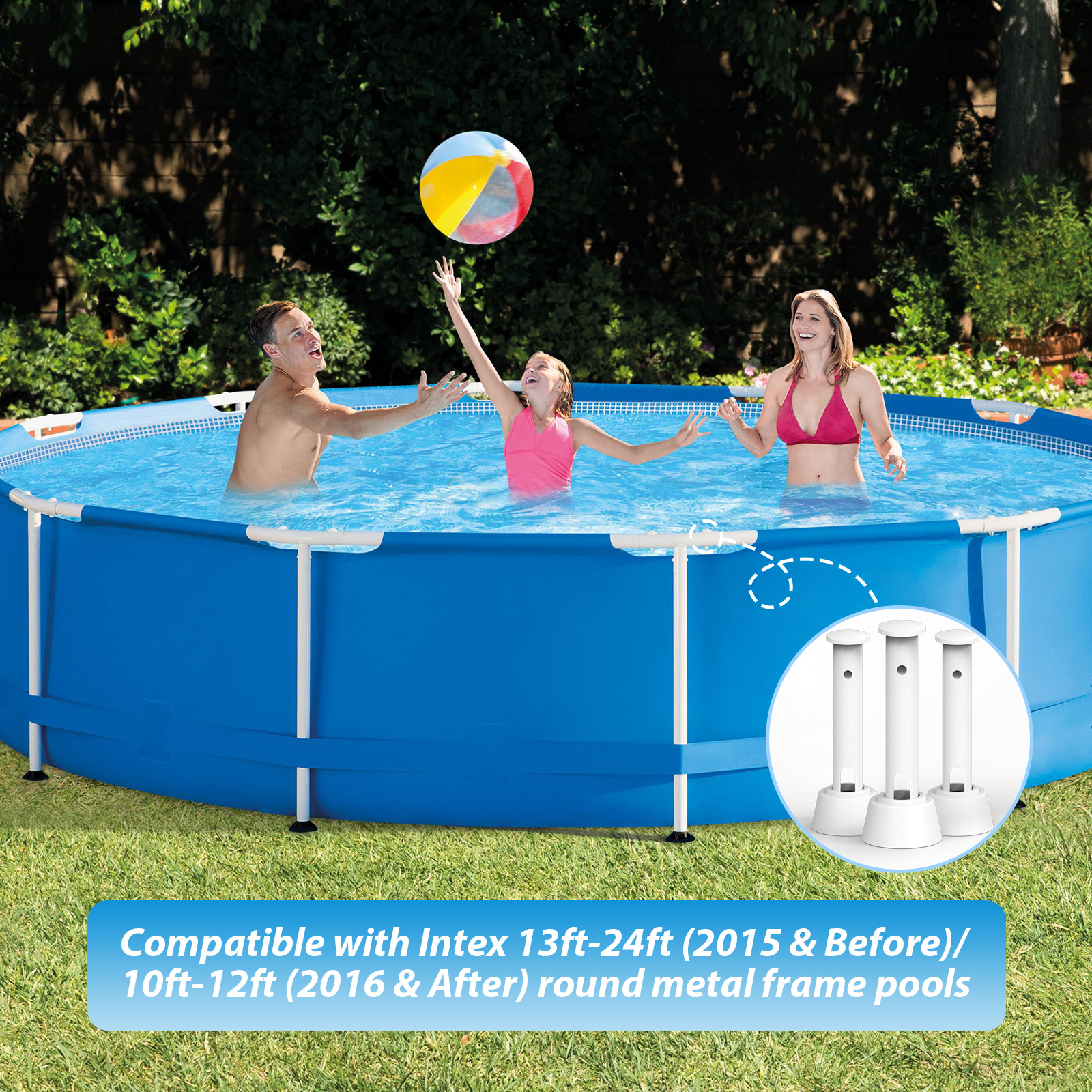 24pcs Plastic Pool Joint Pin and Seal Replacement ... – Vicedeal