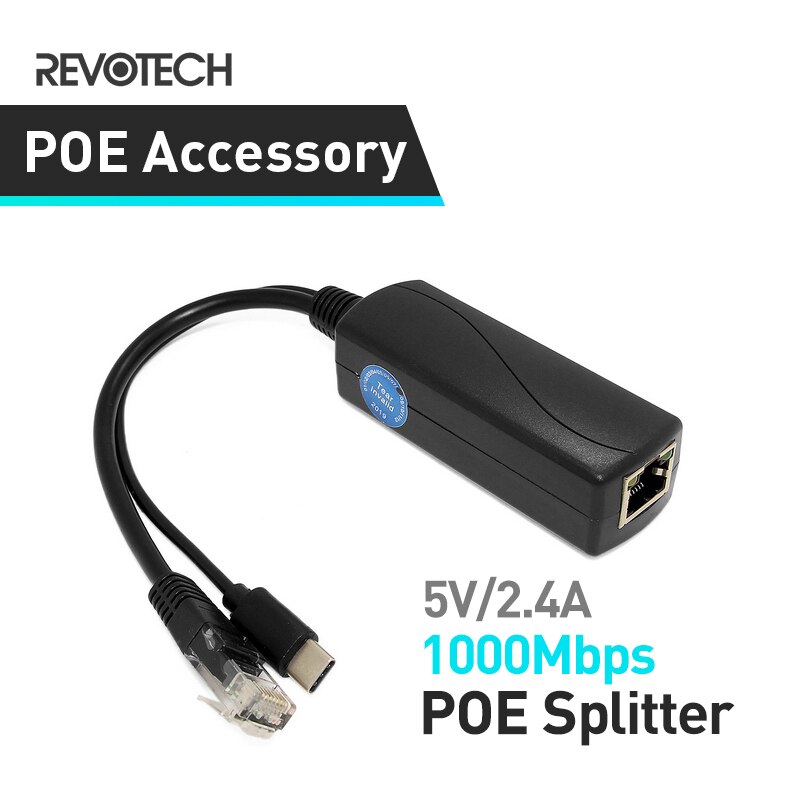5V 2.4A Output PoE Splitter Type-C Connector IEEE ... – Grandado