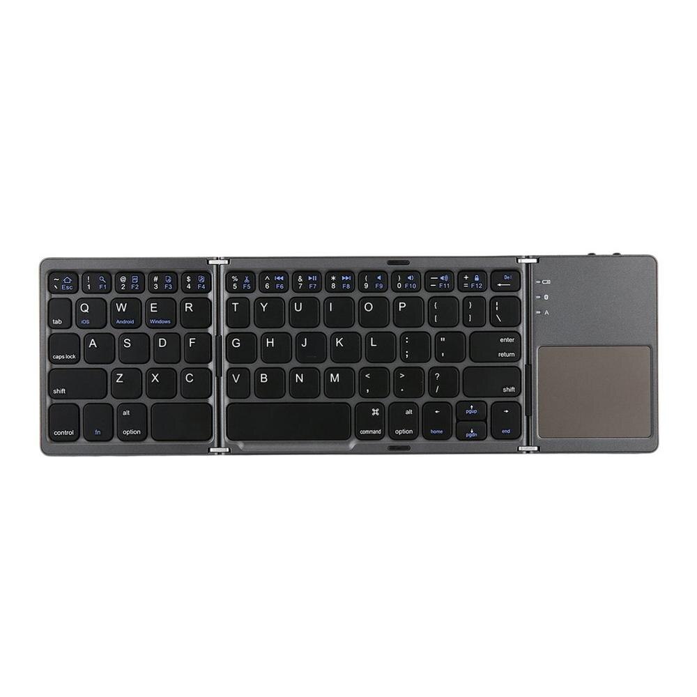 Mini Foldable Bluetooth Keyboard with Touchpad Poc... – Grandado