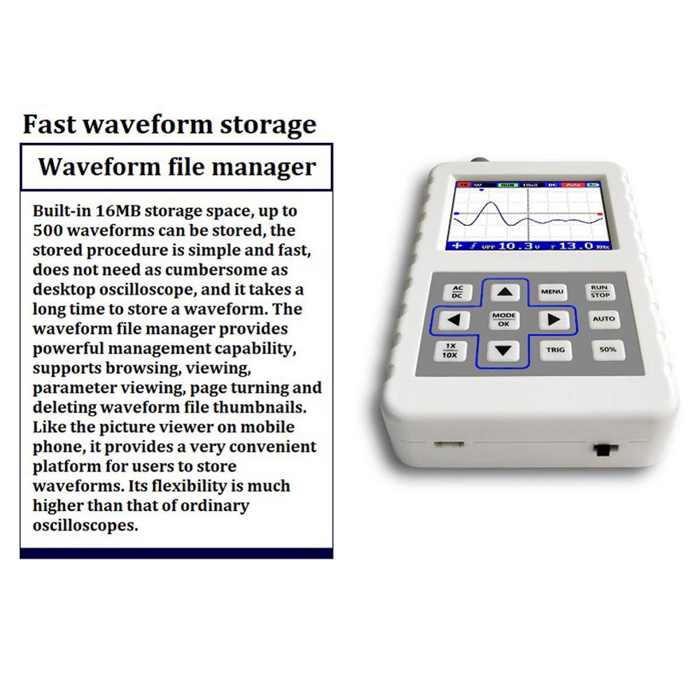 Handheld Mini Portable Digital Oscilloscope DSO FN... – Grandado