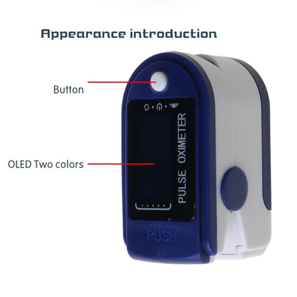 Finger Oximeter Monitor Portable Finger Clip SPO2 ... – Grandado
