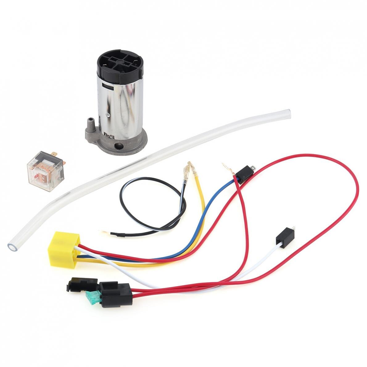 12V Car Air Compressor Air Hose Wires and Relay fo... – Grandado