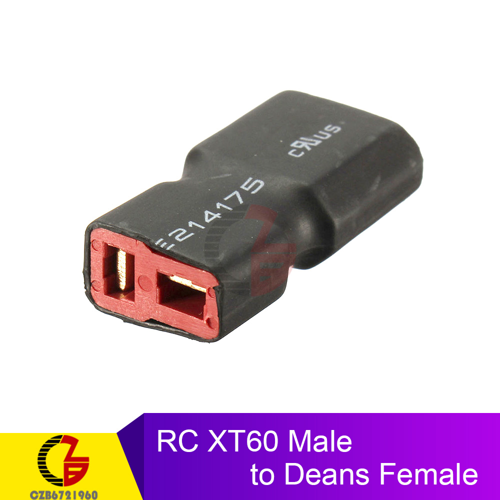 RC XT60 EC2 Connector Male to Female to Deans Plug... – Grandado