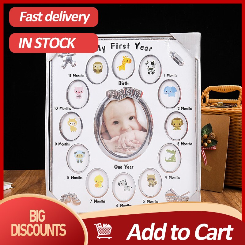 12 Months Picture Display Keepsake Baby Memorial A... – Grandado