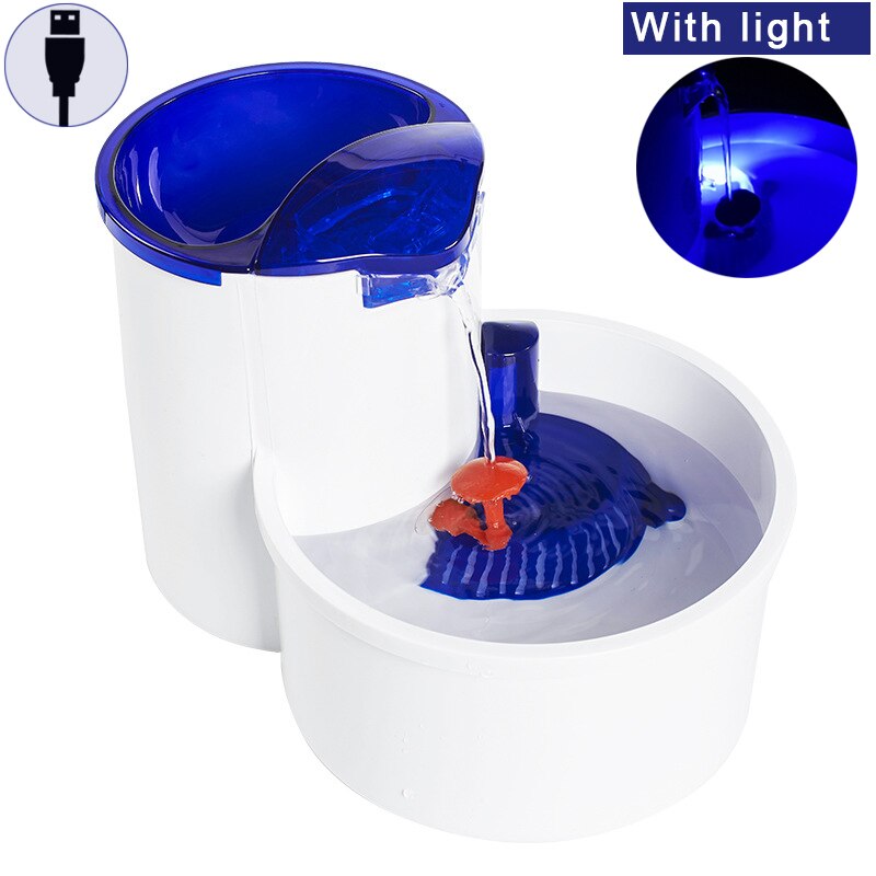 2-in-1 Water Dispenser Feeder Small Mushroom Water... – Grandado