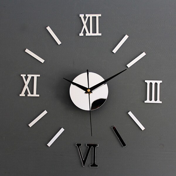 Reloj de pared romano Interior DIY moderno 3D, rel... – Grandado