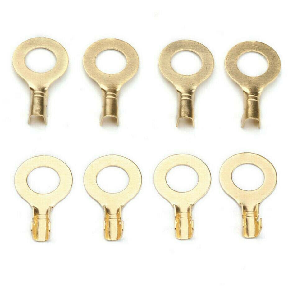 150 x Gold Brass Non-insulated Crimp Cable Wire Co... – Grandado