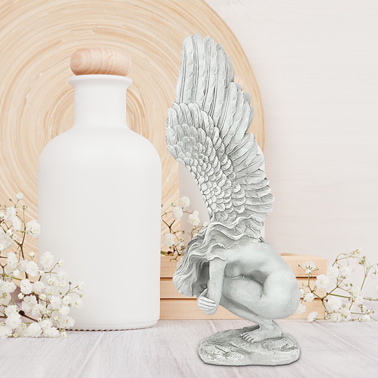 Verlossing Angel Standbeeld Ornamenten Creatieve S... – Vicedeal