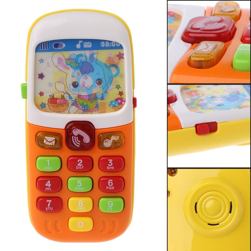 Baby Mobile Phone Educational Learning Toys Electr... – Grandado