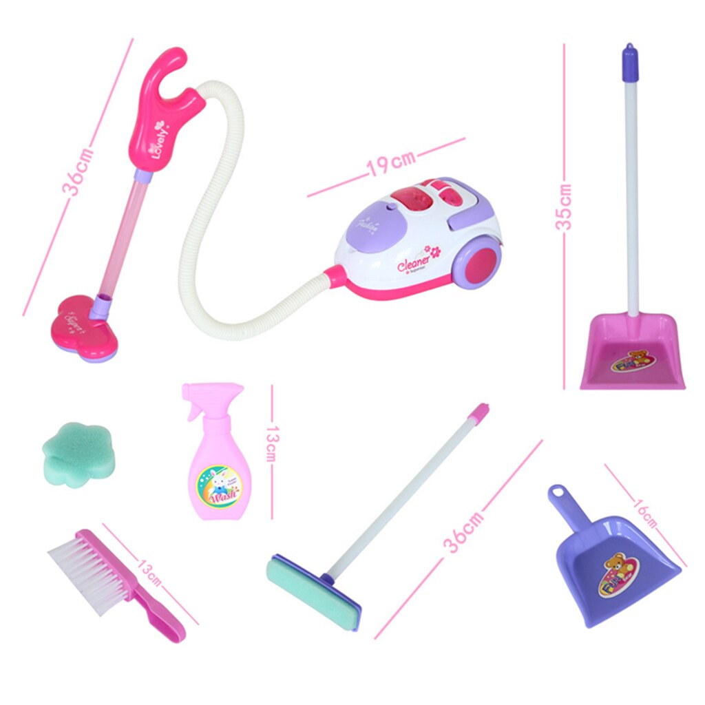 Cleaning Set Vacuum Cleaner with Light And Noise, ... – Grandado