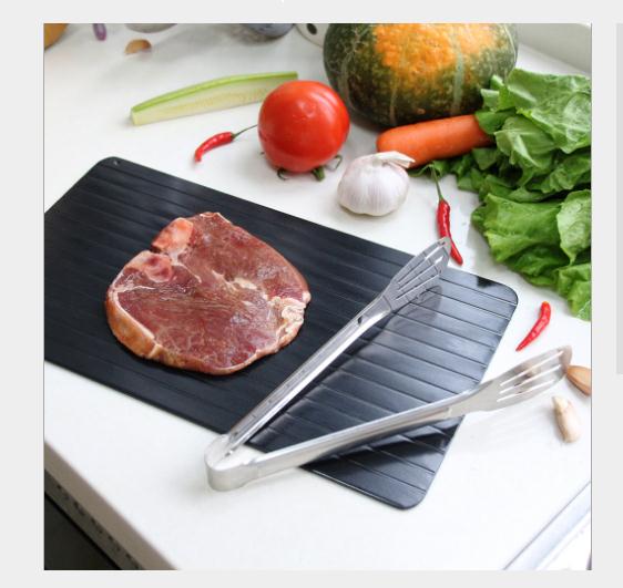 Fast Defrosting Tray Plate Kitchen The Safest Way ... – Vicedeal