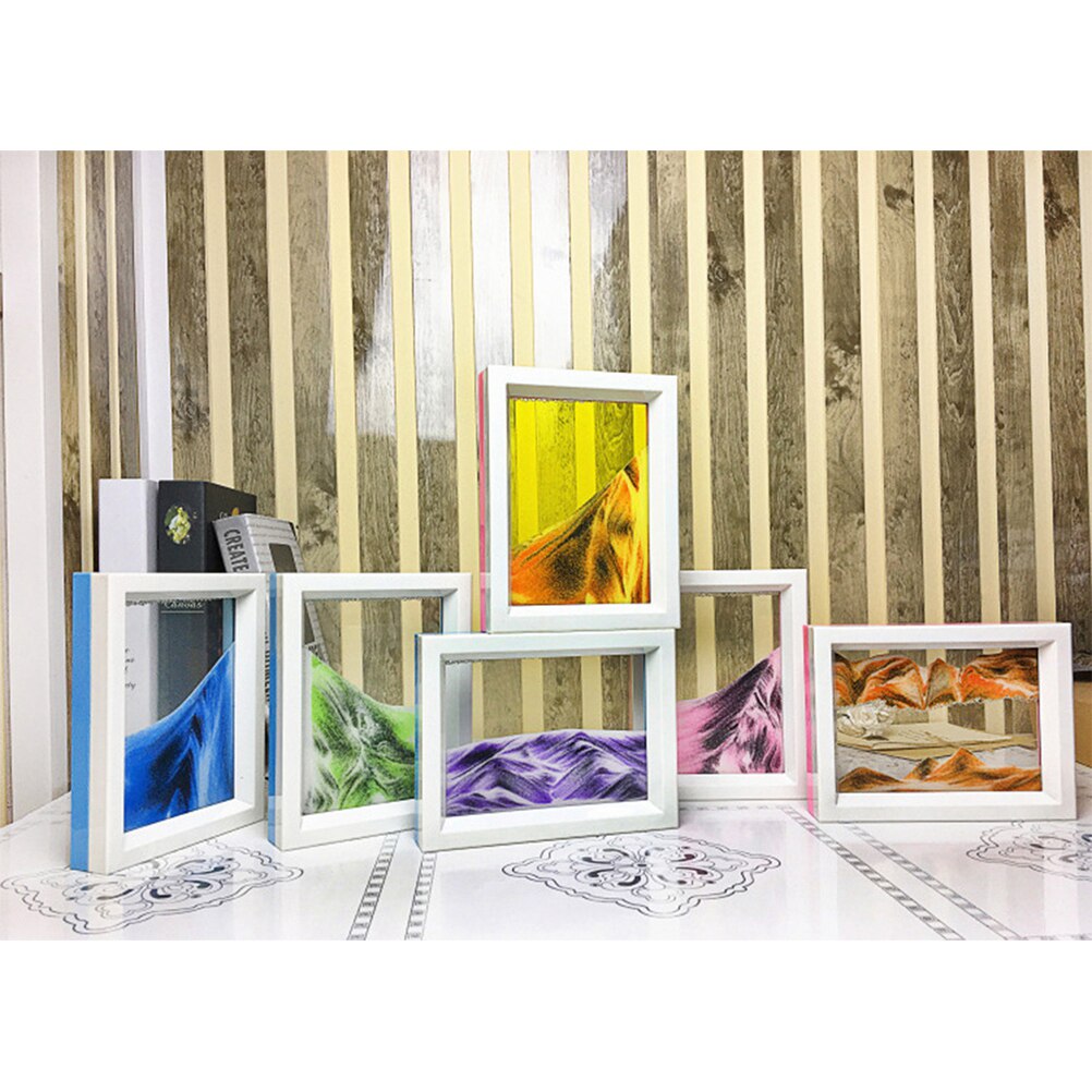 Moving Sand Art Quicksand Falling Sand Draw Desk T... – Grandado