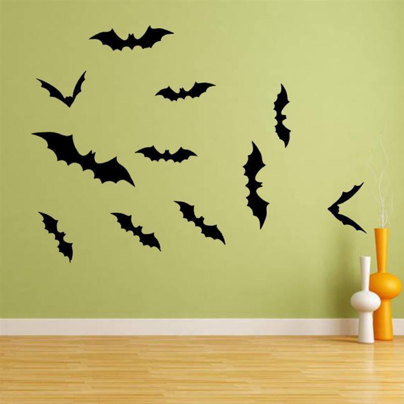 12Pcs Bat Wall Sticker 3D Stereo DIY PVC Waterproo... – Grandado