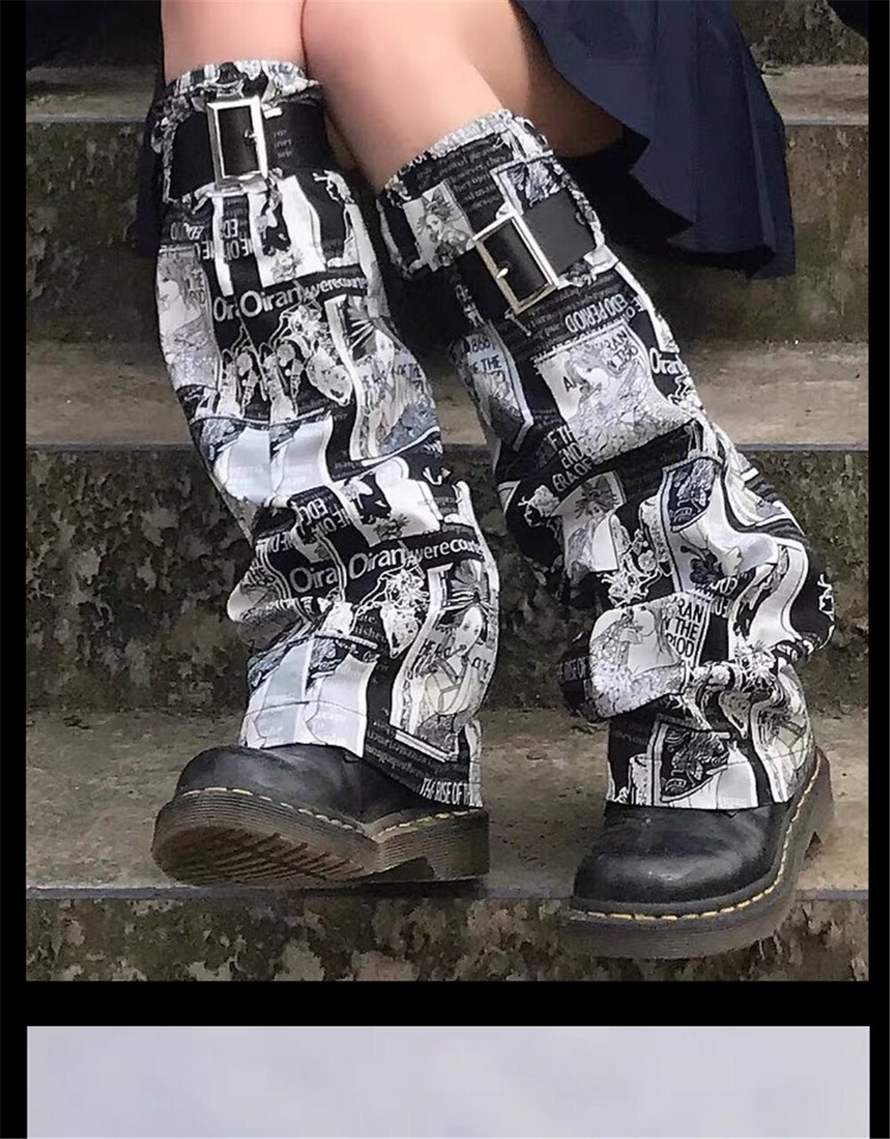 Punk Japanese Tokyo Geisha Pattern Magazine Detach... – Vicedeal