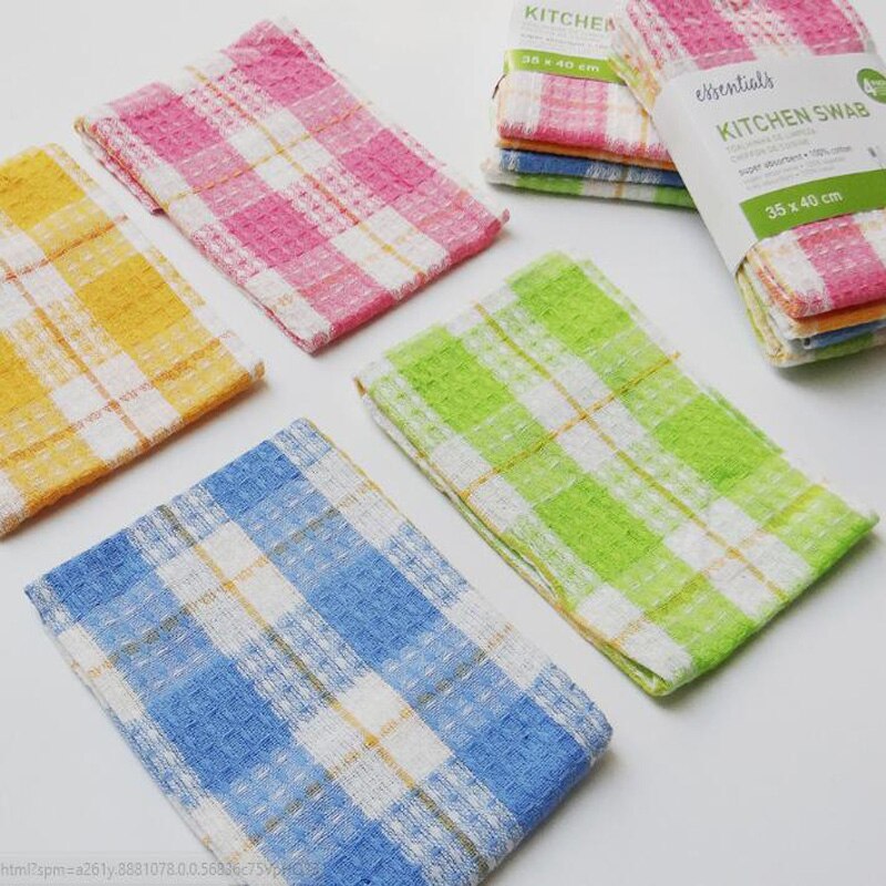 4pcs/pack Small Super Absorbent Kitchen Swab Small... – Grandado