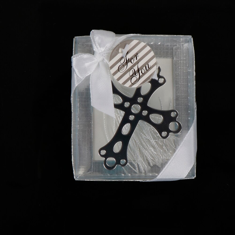 1pc Cross bookmark Love Silver Metal Bookmarks for... – Grandado