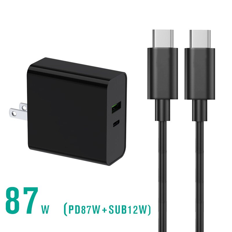 65W 87W 20V 4.25A Usb C Pd Charger Adapter Voor Ma... – Vicedeal