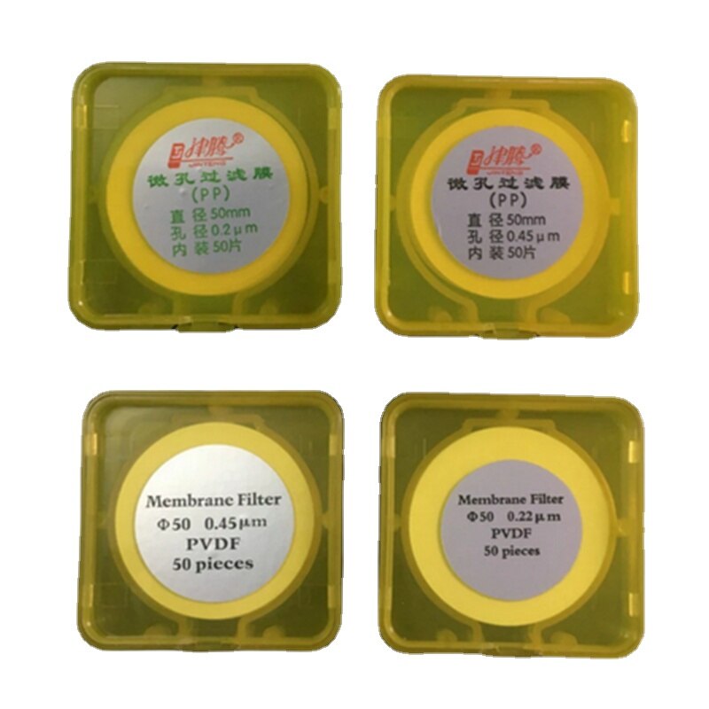 50pcs/box Lab PP/PVDF Material 50mm/60mm Millipore... – Grandado