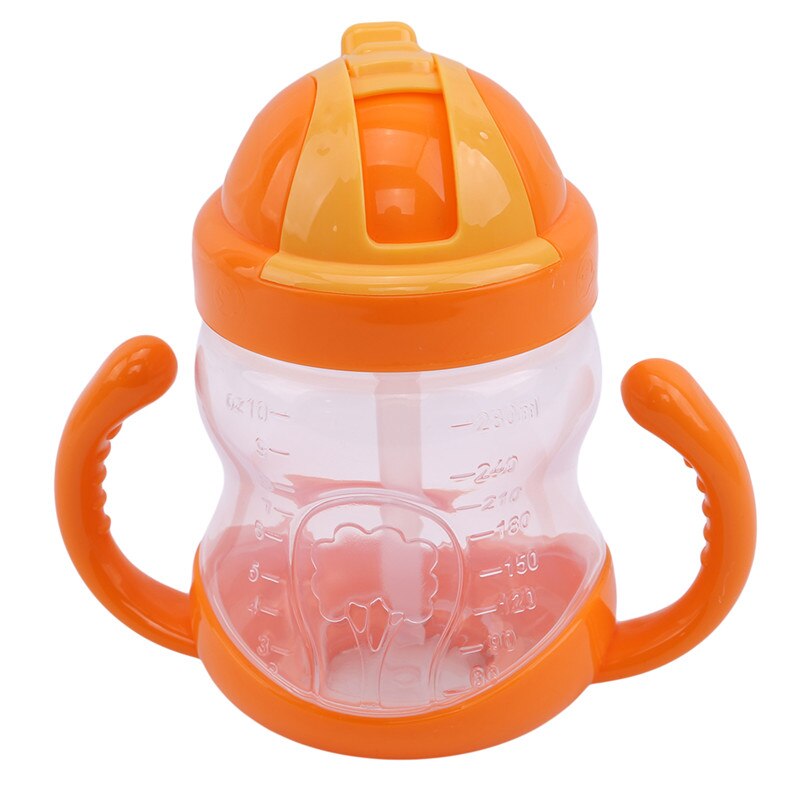 280ml Baby Training Drinking Cup Horn Handle Shape... – Grandado